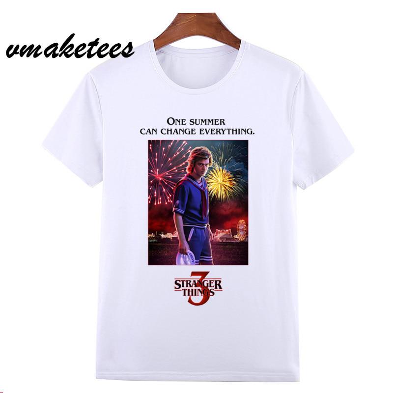 Buy Stranger Things Season 3 Tv Series Stranger Things T Shirt Mens T ...