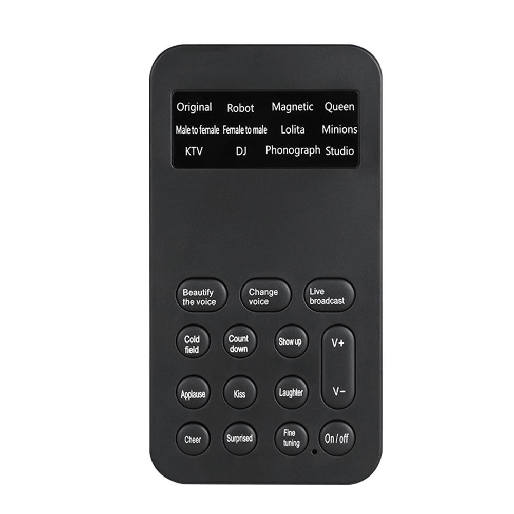 Buy New Voice Changer Mini Portable 12 Voice Changing Modulator With ...