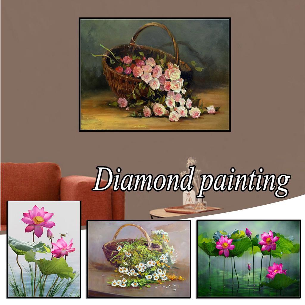 Buy Fashion 5D Embroidery Paintings Rhinestone Pasted DIY Diamond ...