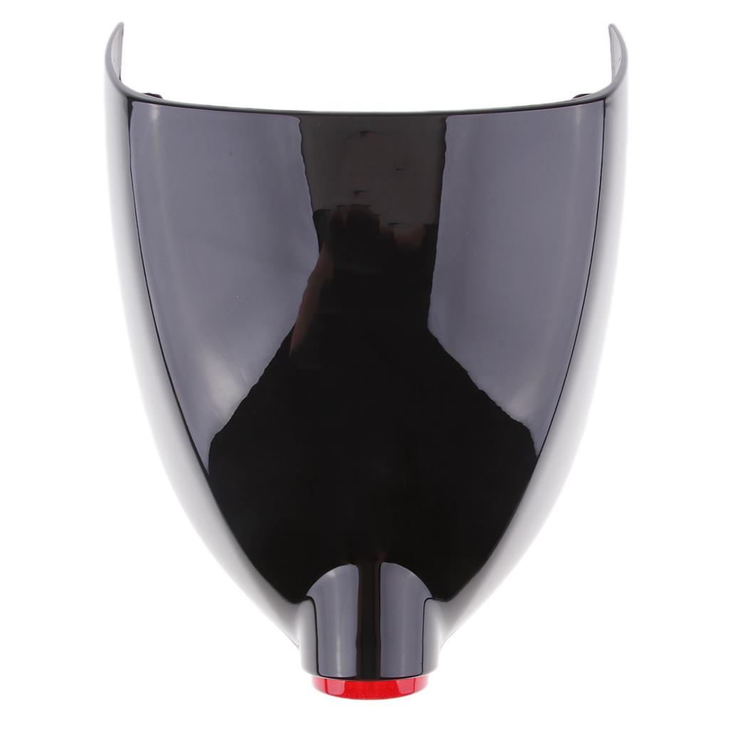 Buy Motorcycle Rear Seat Cowl Cover with LED Light for Cafe Racer Black ...
