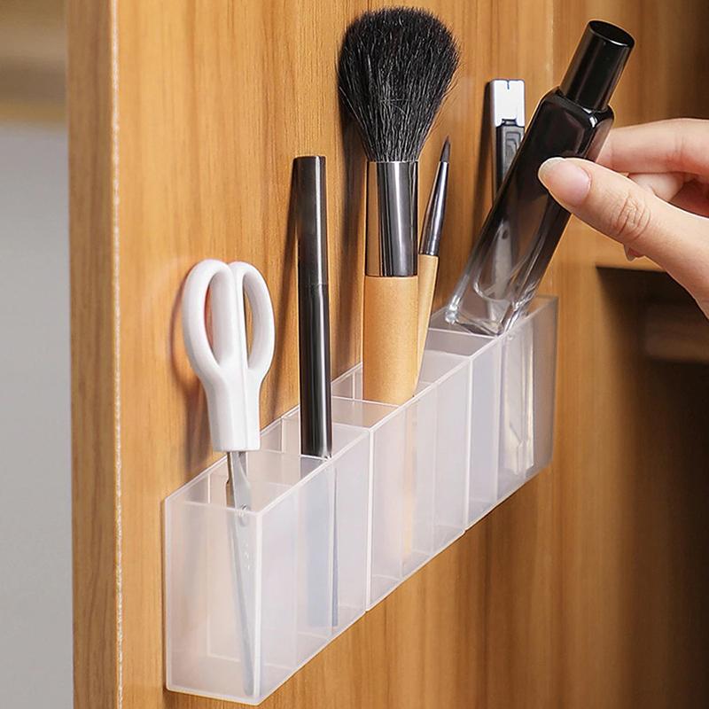 Cheap 1/3Pcs Wall Mounted Organizer Cabinet Self-Adhesive Small Objects ...