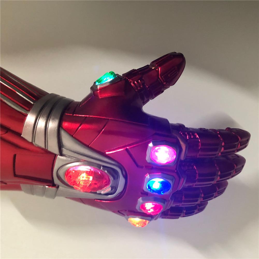 Avengers 4 Endgame Iron Man Tony Stark Led Eldivenler Gauntlet Thanos ...