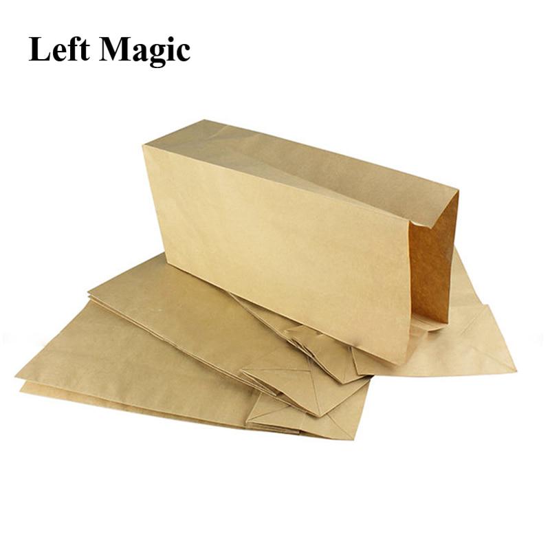 Buy 5 Pcs Kraft Paper Bag Magic Trick Use For Ghosty Devils Nail Banana ...