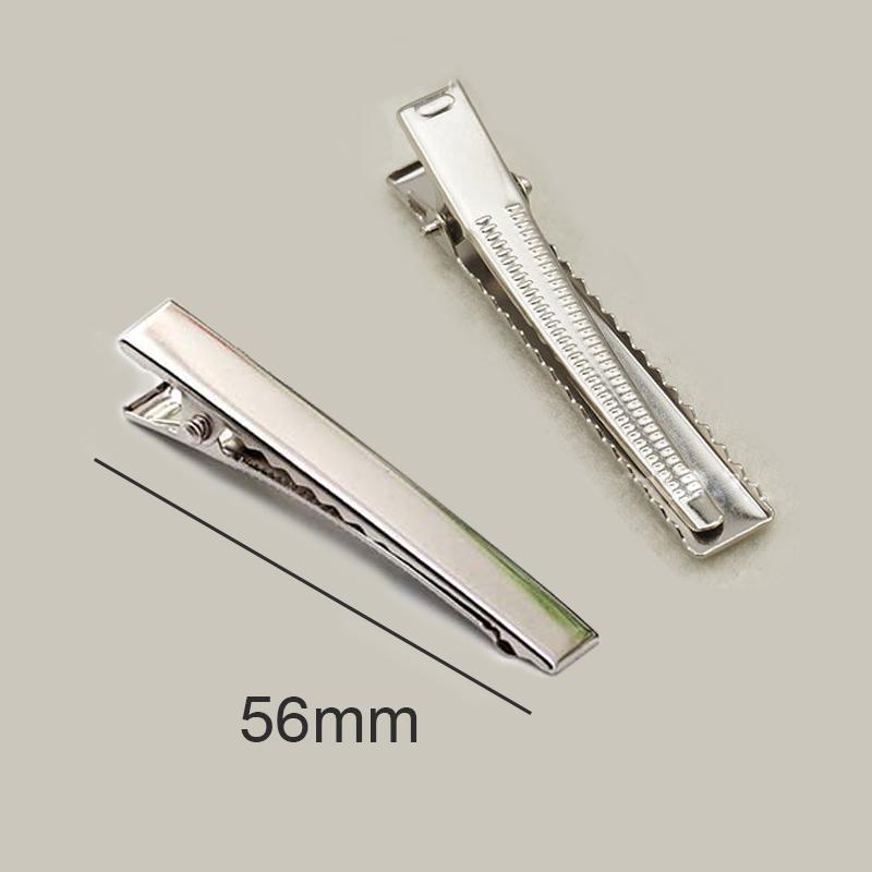 Buy 20Pcs U Pick Silver Metal Alligator Prong Hair Clip Craft Wedding ...