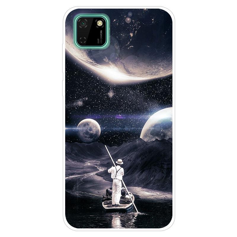 Cheap For Huawei Y5P HuaweiY5P Case Soft Silicone Back Cover Cartoon ...