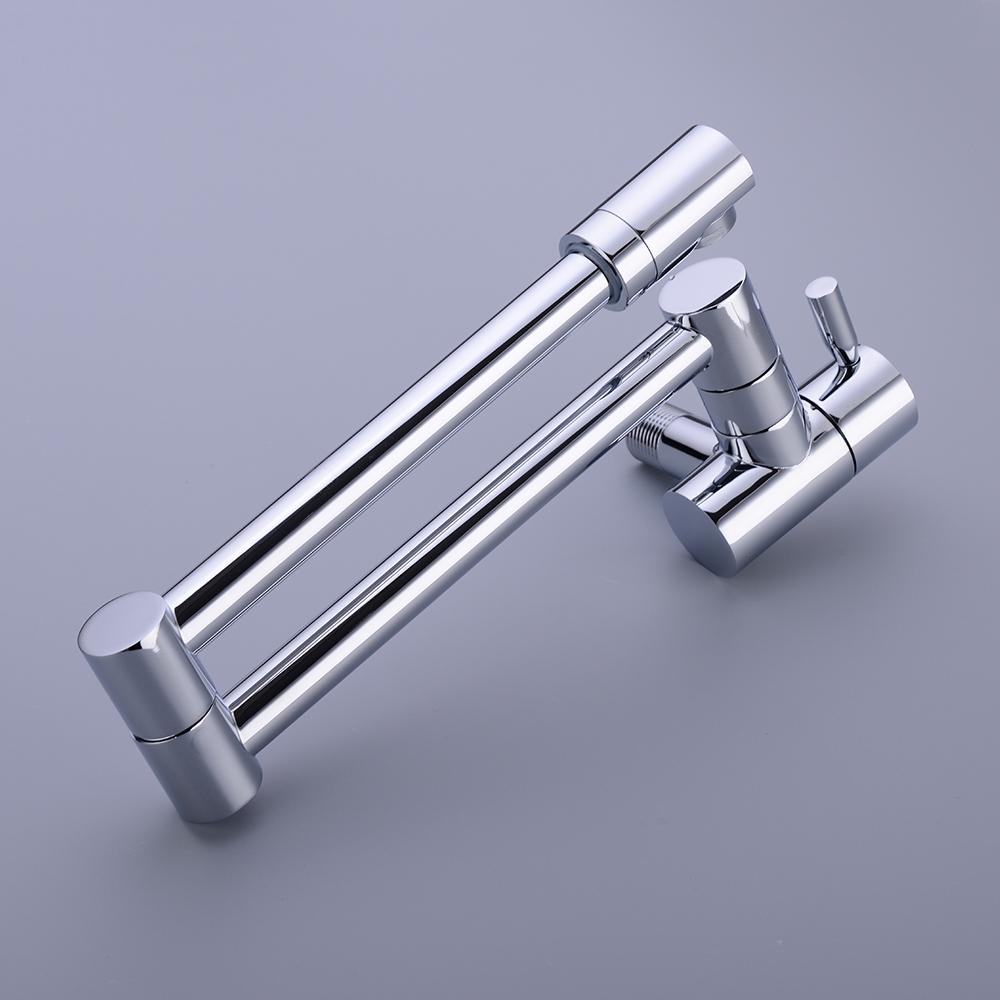 Buy AODEYI Wall Mounted Kitchen Sink Tap Pot Filler Taps Swivel Folding ...