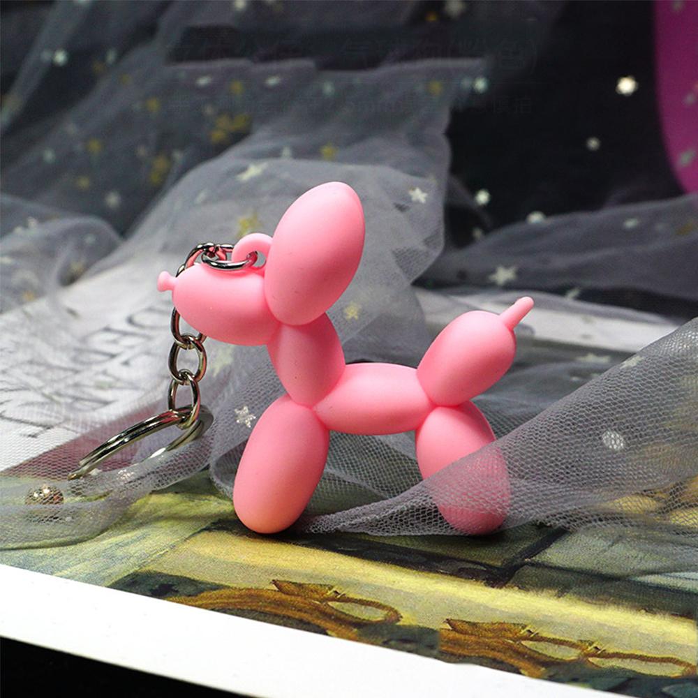 Buy Women Trinket Rubber Dog Cartoon Balloon Bags PVC Soft Key Ring ...