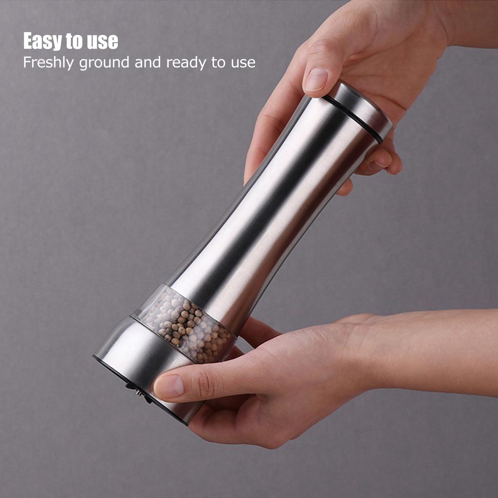 Buy Professional Stainless Steel Pepper Grinder Kitchen Manual Spice ...