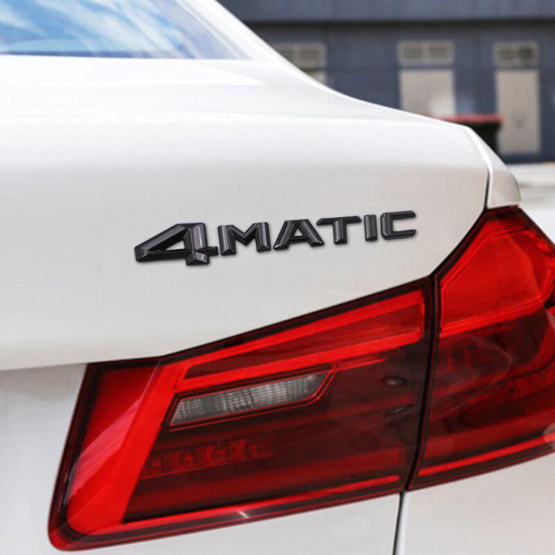 Buy 1 Pcs Car 4Matic 4 Matic Logo for Car Rear Badge Applique Badge ...