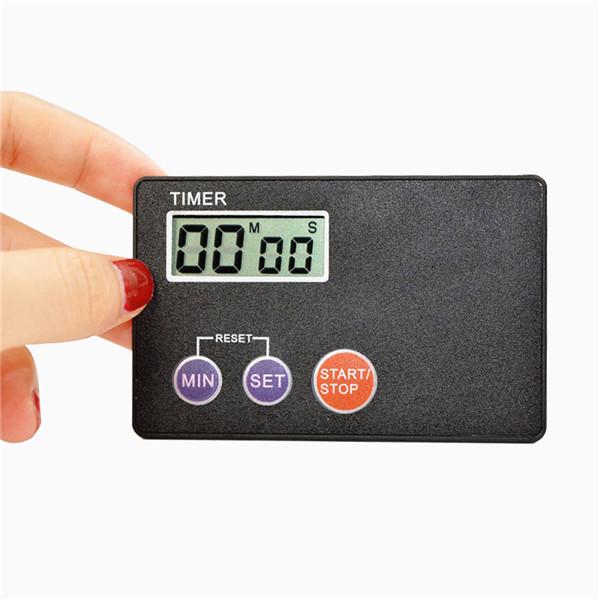 Buy Ultrathin Portable Credit Card Size Digital LCD Timer Study Kitchen ...