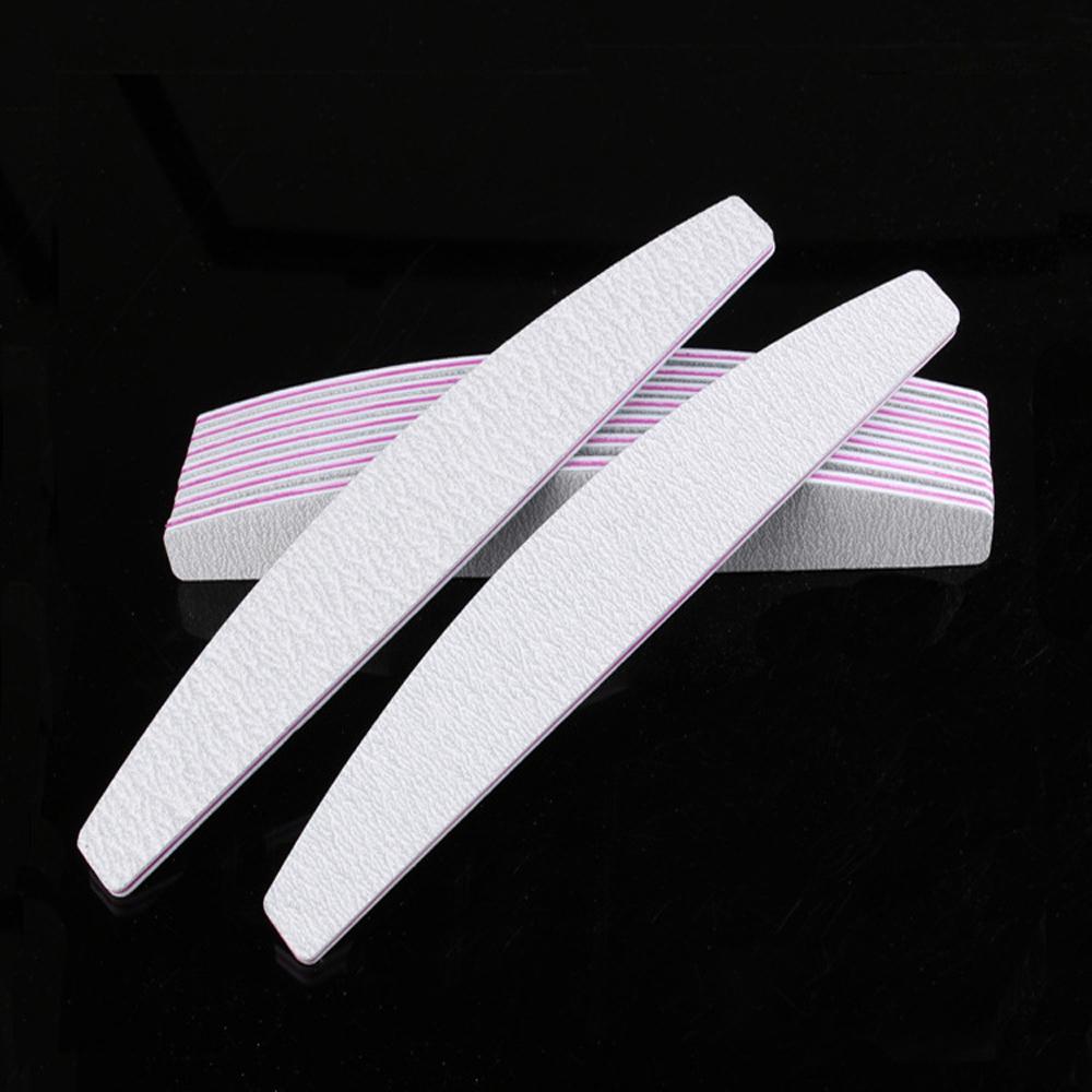 Buy 50pcs Sandpaper Nail File for Manicure 100/180 Professional ...