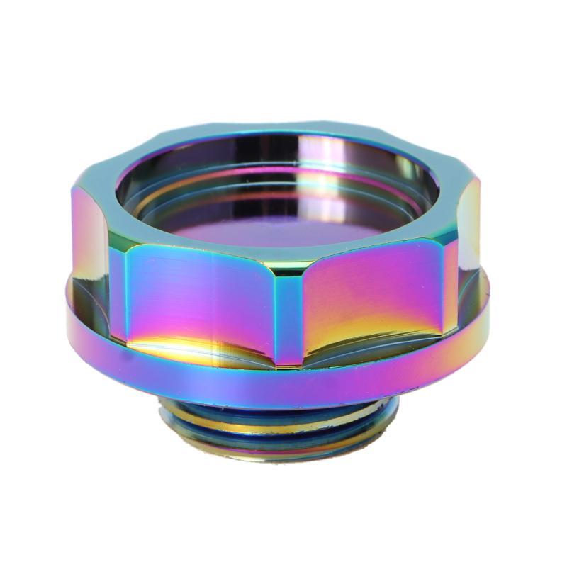 Buy Aluminum Automobile Vehicle Oil Cap Fuel Tank Oil Cover Engine Oil ...