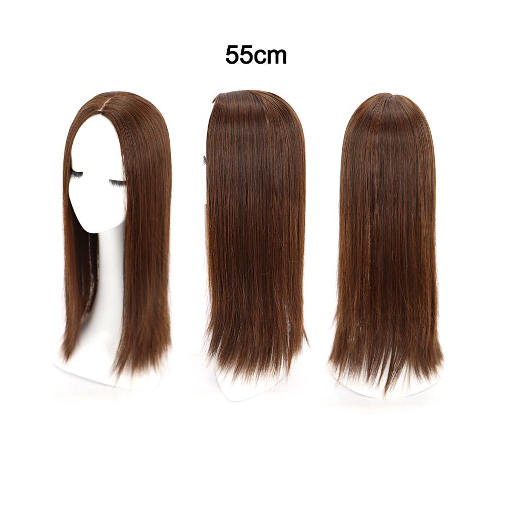 Buy Beauty 35cm/55cm Short Straight Women Hair Extension Synthetic High ...