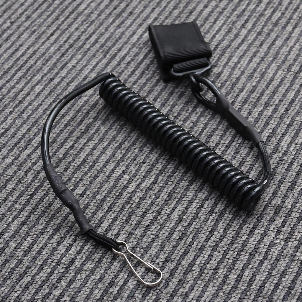 Outdoor Chain Spring Rope Chain Loss Prevention Curl Cord key Chain ...