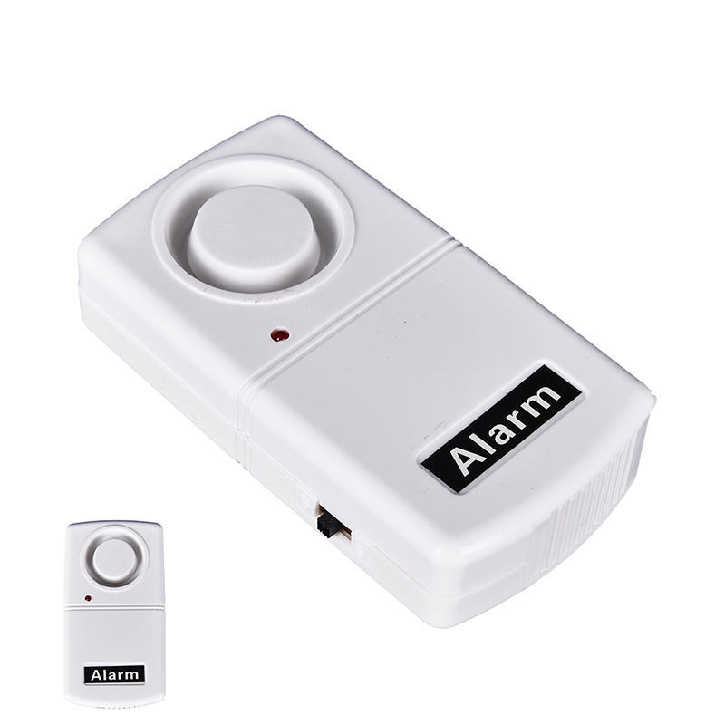 Wireless Home Security Remote Control Vibration Alarm Window Door Glass ...