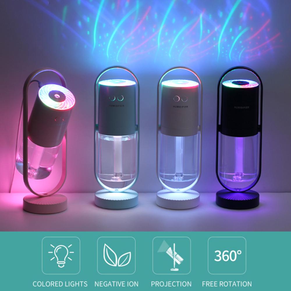 Buy 200ML Negative Air Ion Humidifier Aroma Essential Oil Diffuser For ...