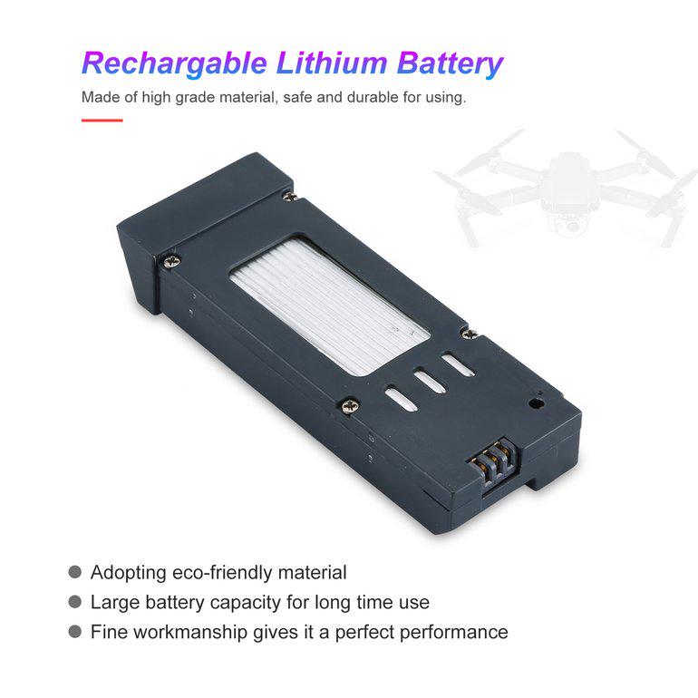Lithium Battery for LX808 Folding Four-axis Aircraft Set RC Drone ...