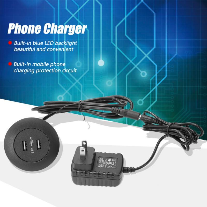 Buy Practical Office Dual USB Charging Socket Sofa Charger at ...
