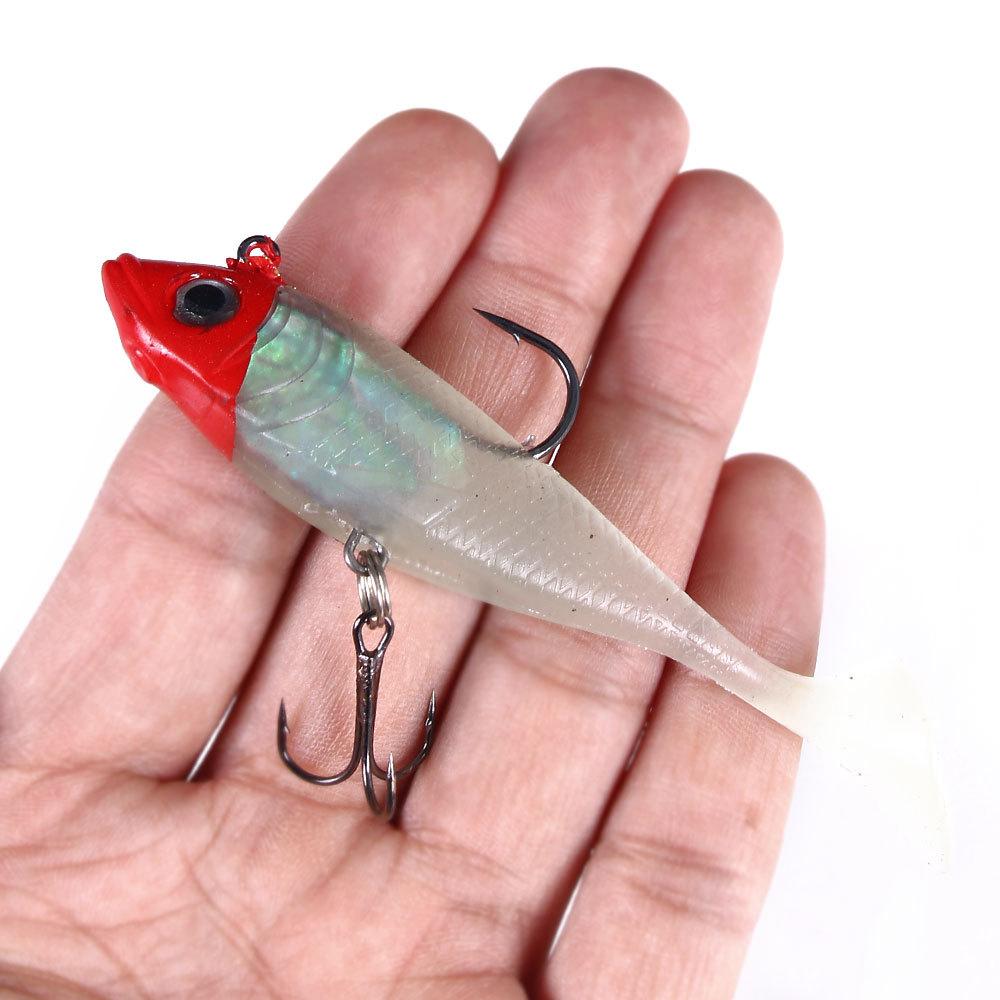 Cheap 1pcs 18.5g 10cm Luminous Bionic Lure Double Fish Hook Fake Lure ...