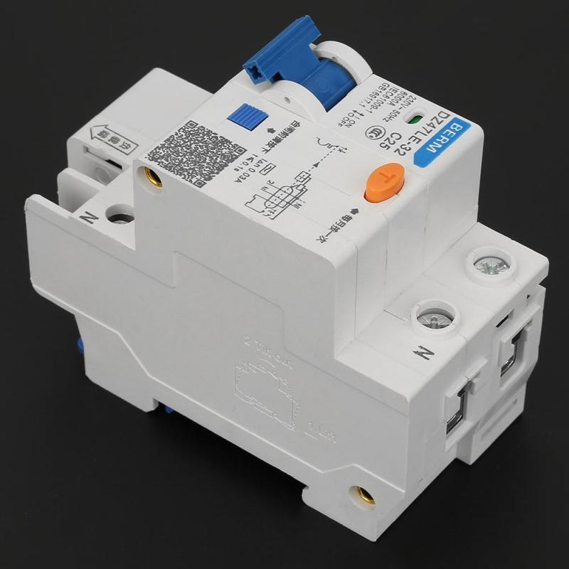 Buy DZ47LE-32 1P+N C25 Leakage Protection Current Circuit Breaker 230V 25A at affordable prices ...