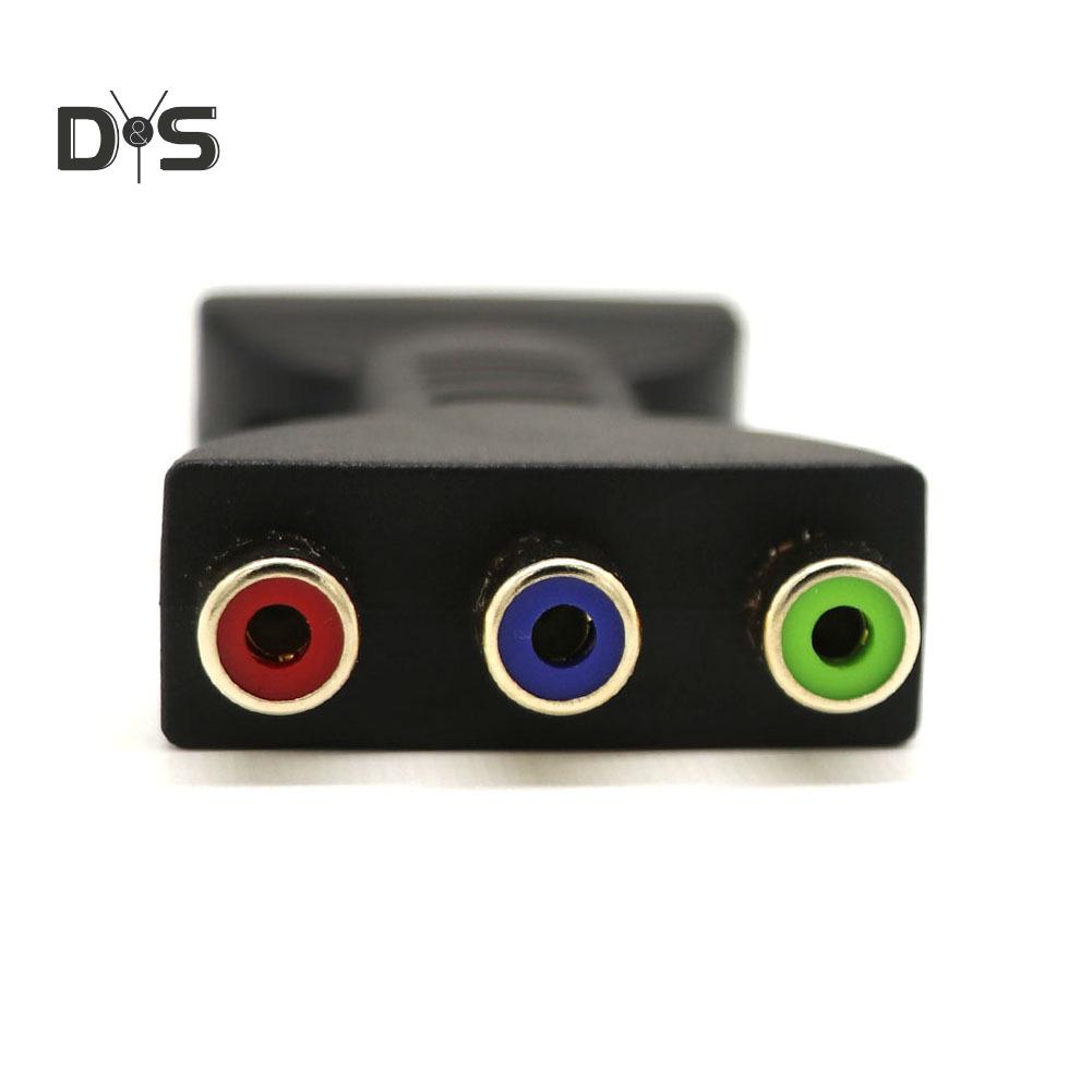 Buy Cabotine RGB Component Connector 3 Video Audio Ports Male HDMI to ...