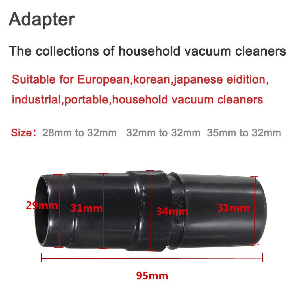 Buy Fit 28mm To 32mm/32mm To 35mm Vacuum Cleaner Hose Adapter Converter ...
