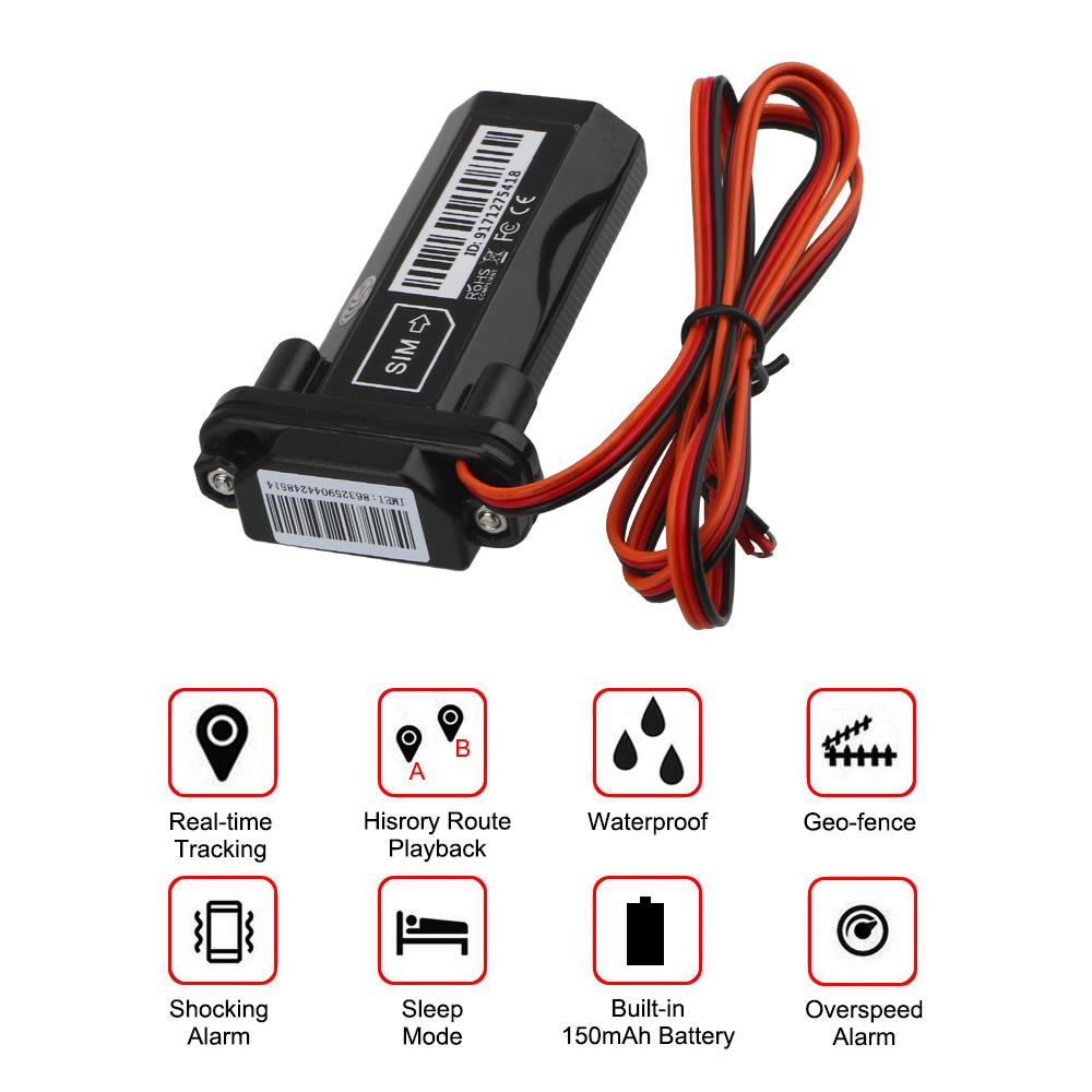 Cheap Waterproof Builtin Battery GT02 GSM GPS Tracker Anti-theft for ...