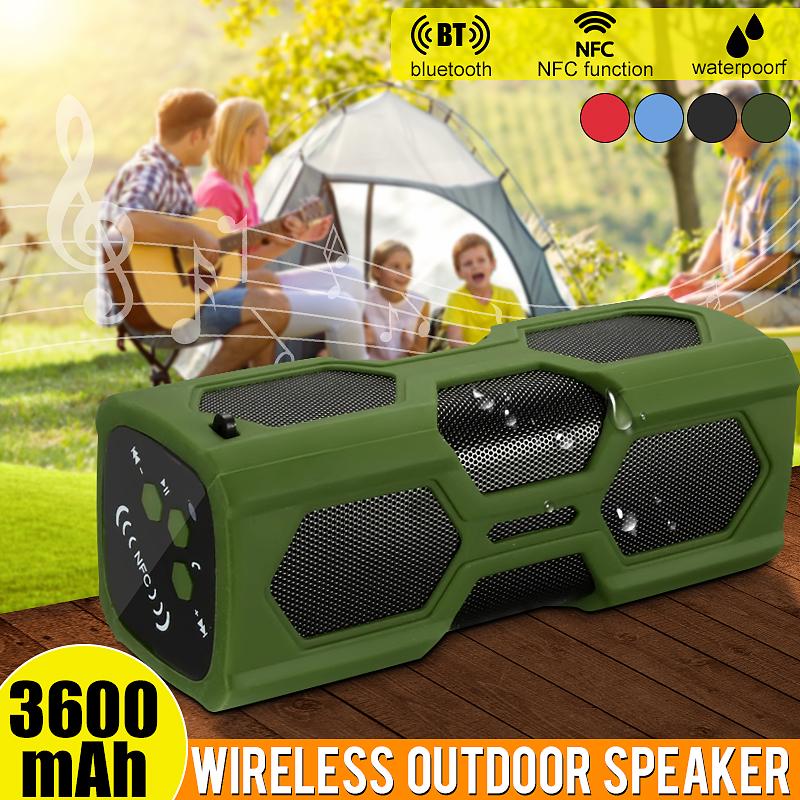 Waterproof Shockproof Portable Boombox Wireless bluetooth 4.0 Speaker ...