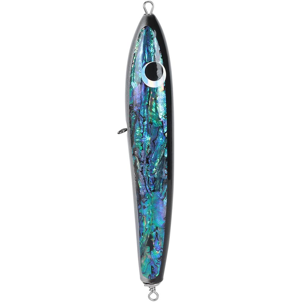 Buy Large Fish Lure Abalone Shell Fishing Bait Artificial Wooden ...