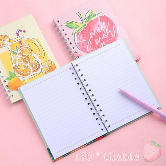 Buy Practical Smooth Writing Record Date 4 Colors A6 Agenda Planner ...