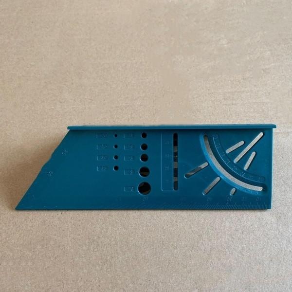 Buy Wood Working Ruler 3D Mitre Angle Measuring Gauge Square Size ...