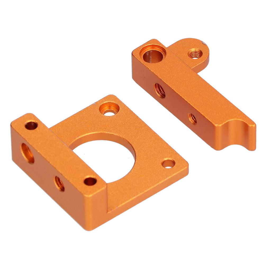 Buy 2Pcs Extruder Aluminum Alloy Block for MK8 Bracket Mounting 3D ...