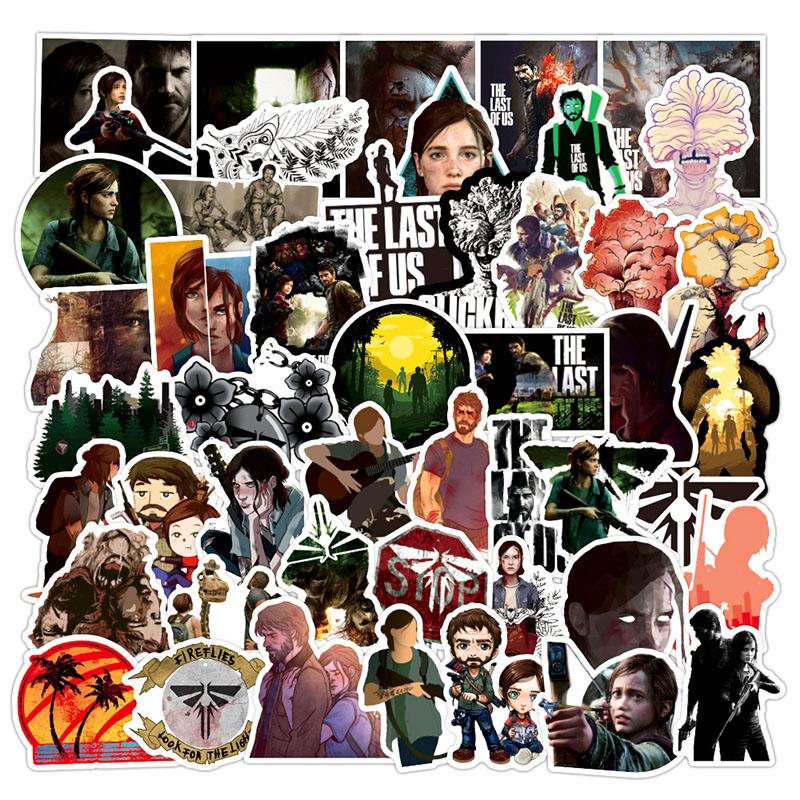 25/50Pcs Cartoon The Last Of Us Game Stickers For Motorcycle Skateboard ...