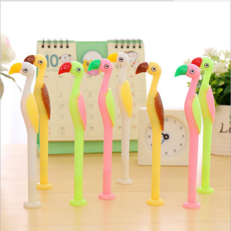 Buy Ostrich Parrot Toy Ballpoint Pens Stationery Ball Pen Korean ...