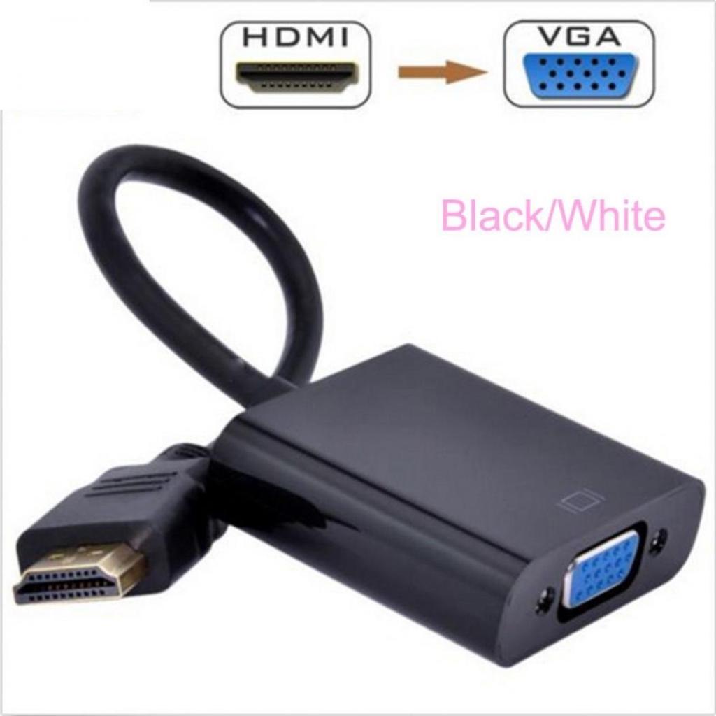Buy Stylish 1080P HDMI Male To VGA Female Video Converter Adapter Cable ...