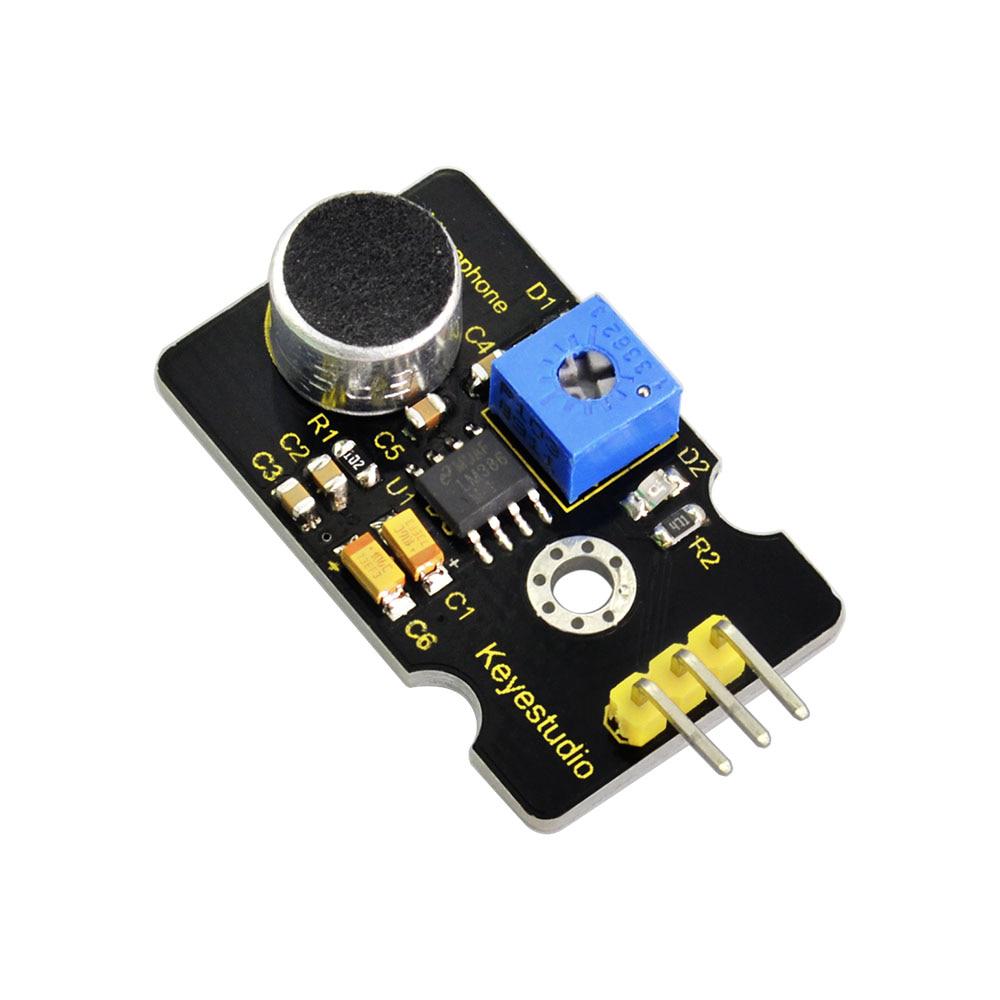 Buy New Keyestudio Analog Sound Noise Microphone Sensor Detection ...