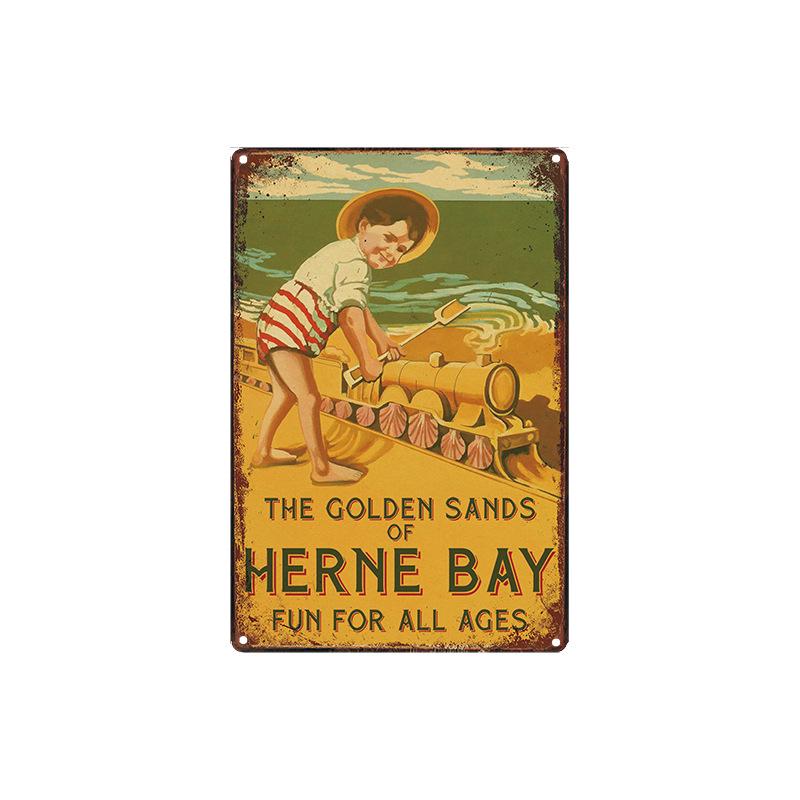 Buy Metal Tin Signs Poster Vintage Plaque Signs Wall Art Iron Painting ...