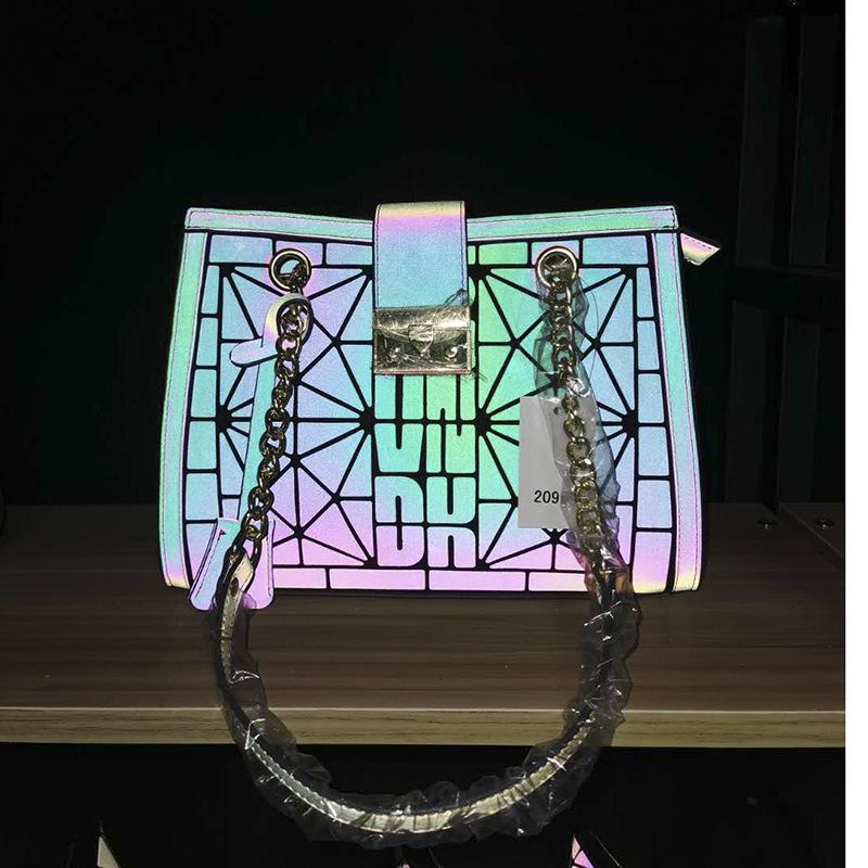 Buy Night Luminous Shoulder Bag Women's Light Luxury Fashion Designer ...