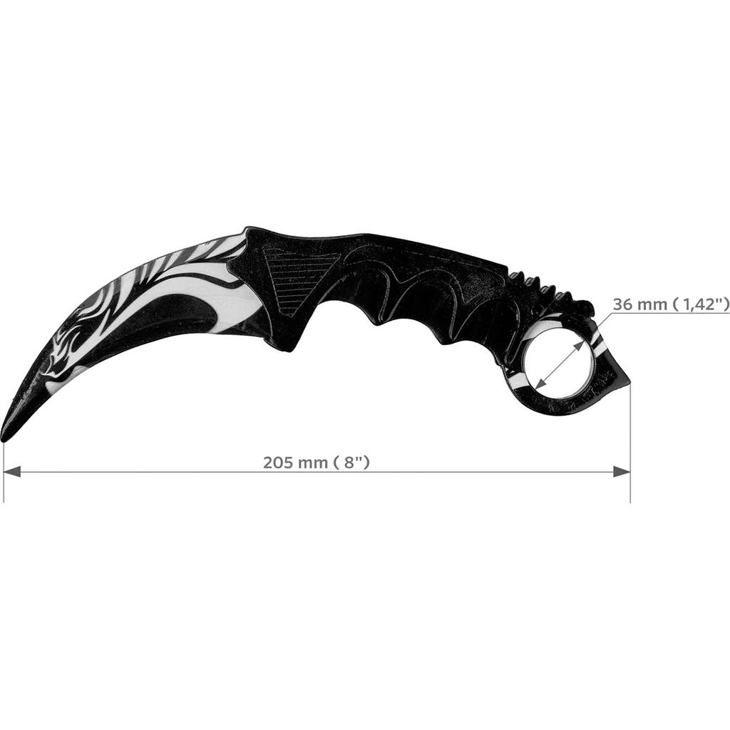 Cheap Handcrafted Wooden Karambit Knife - Ultimate CS:GO Fan Gift for ...