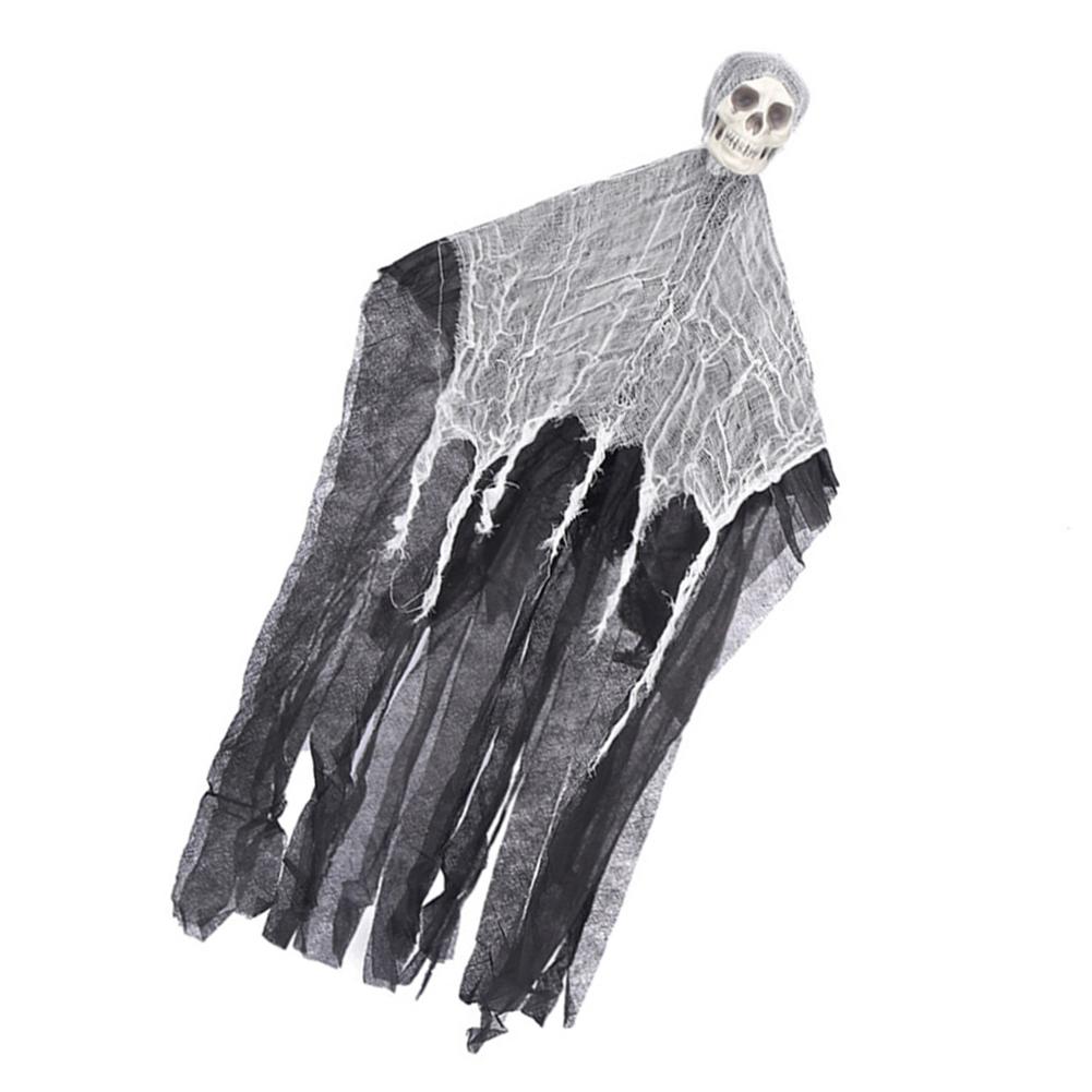 Cheap Halloween Hanging Ghost Skull Bar Horror Props Scary Hanging ...