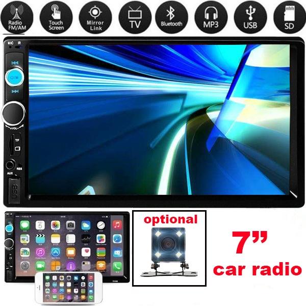 Buy 7" 2 Din HD MP5 Touch Screen Digital Display Multifunction Player ...