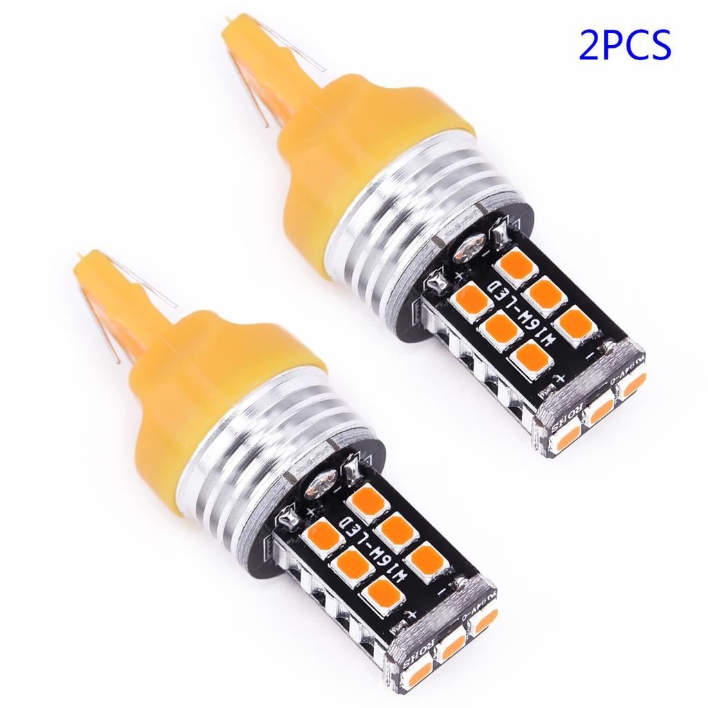 Buy 12V Car LED Amber Turn Signal Lights Bulb Auto Driving Brake Stop ...