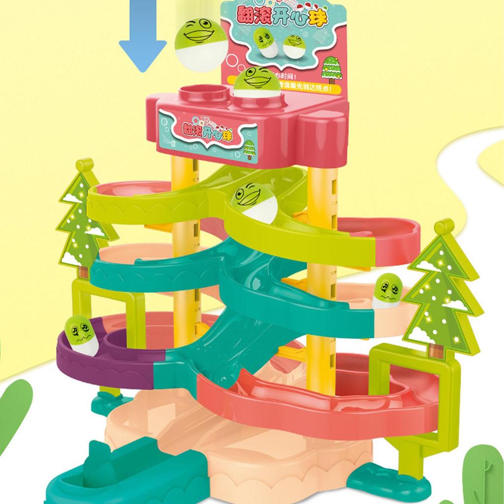 Tumbling Happy Ball Track Assembly Climbing Competition Toy Gift uygun ...
