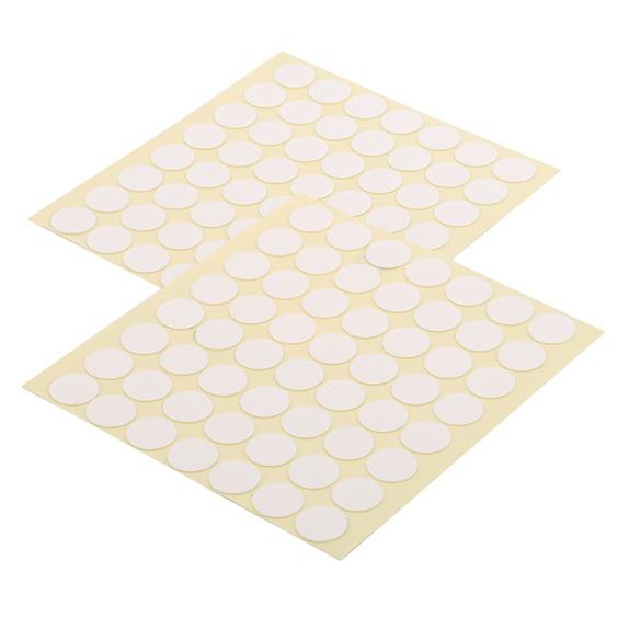 2 Sheets/pack Round Transparent Labels Circle PVC Scrapbooking Labels ...