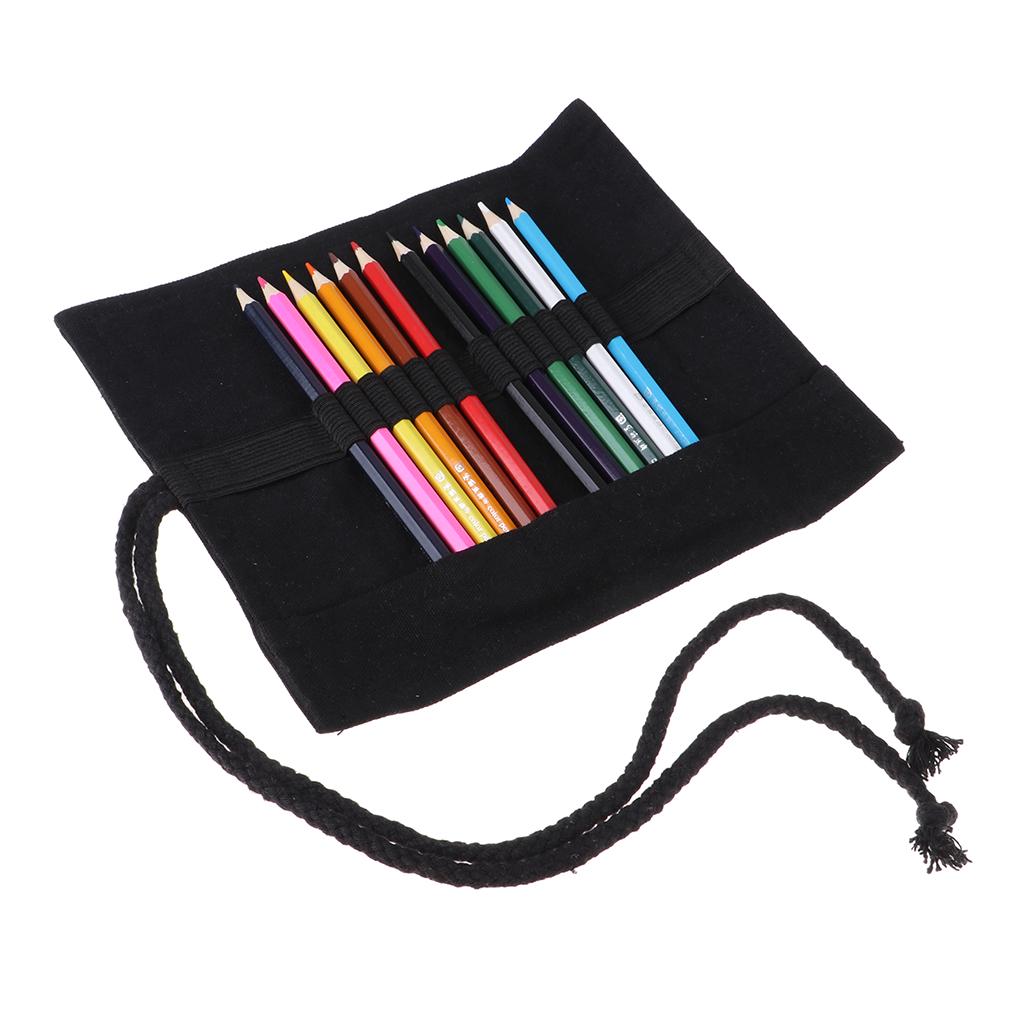 Buy Creative Canvas Large Capacity Color Pencil Bag with XS at ...