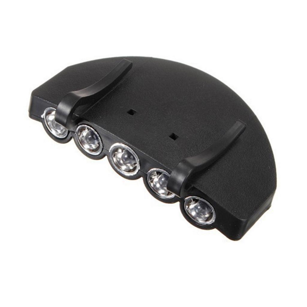 Satın alın LED Cap Light Clip On | 5 LED Hat Brim Light With Batteries ...