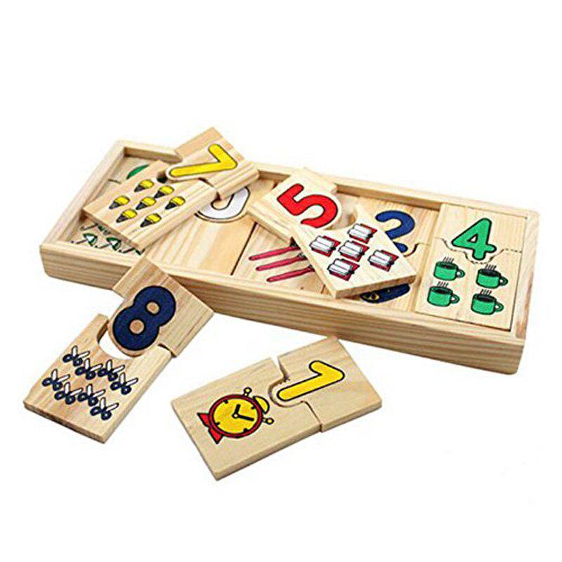 Buy Montessori Game Math Teaching Self Correcting Number Puzzles ...