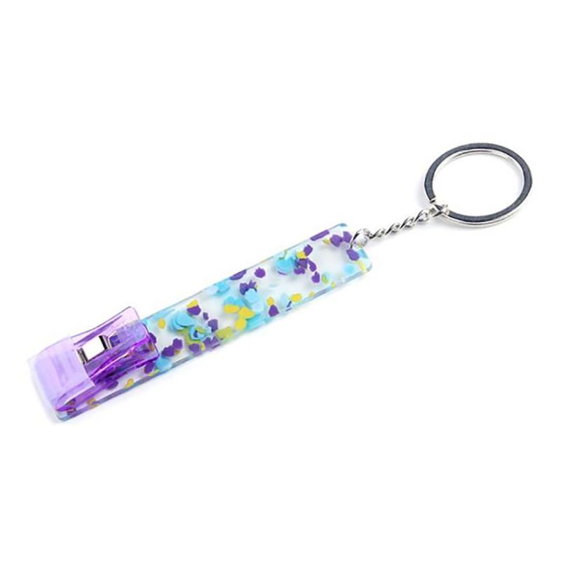 Buy Acrylic Material Card Puller Credit Card Grabber Keychain For Long ...