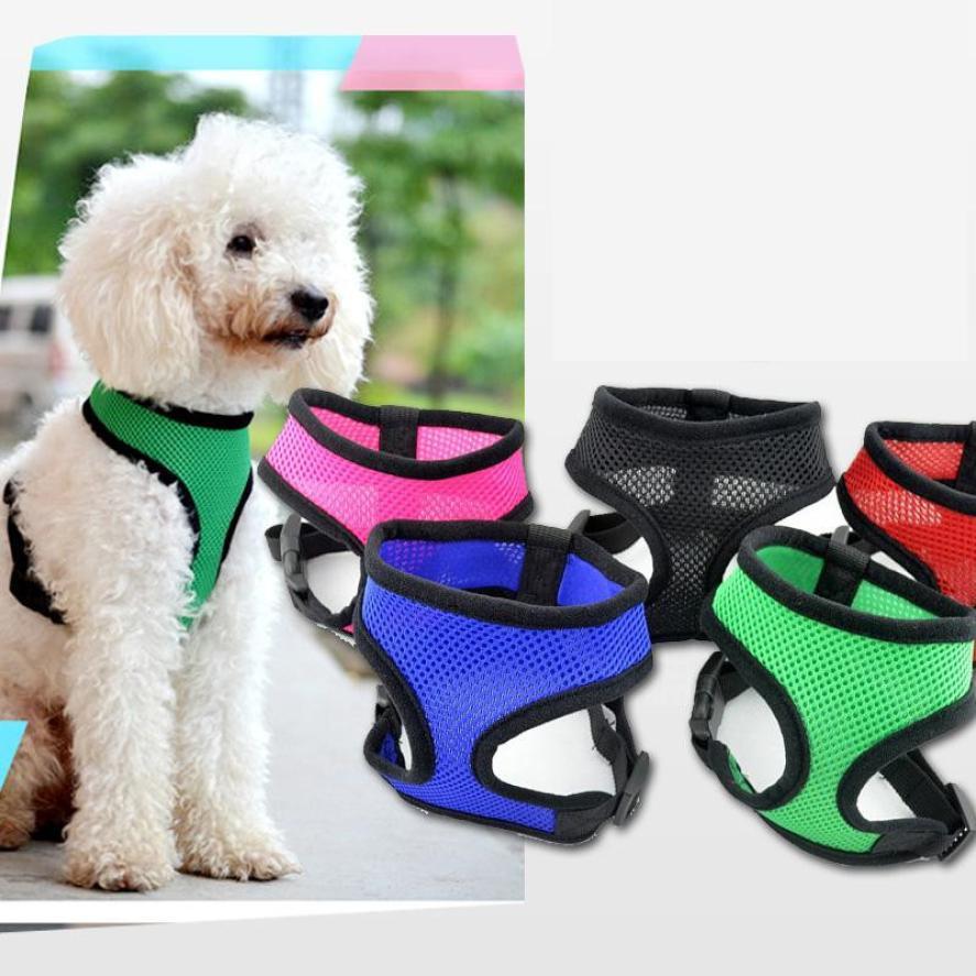 Buy Adjustable Comfort Soft Breathable Dog Harness Pet Vest Rope Dog ...