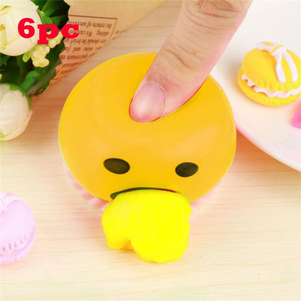 Novelty Gag Toys Spitting Yolk Egg Prank Stress Relief Toys 6pc - buy ...